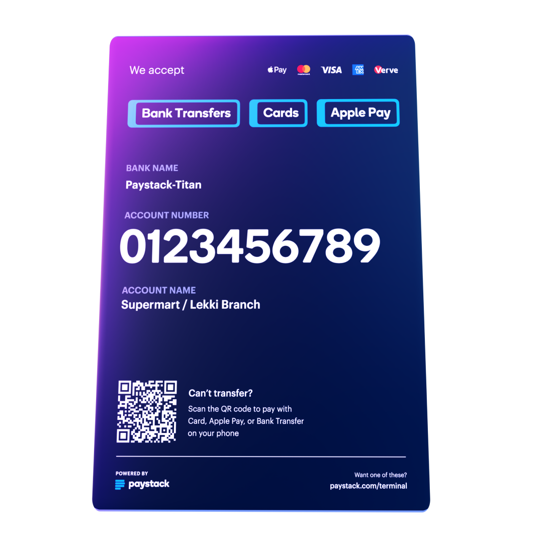 Paystack has developed an offline payment solution that eliminates the ...