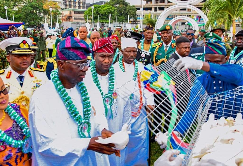 ARMED FORCES REMEMBRANCE DAY: WE WON’T FORGET OUR OFFICERS, SAYS SANWO-OLU – The Lagos Magazine