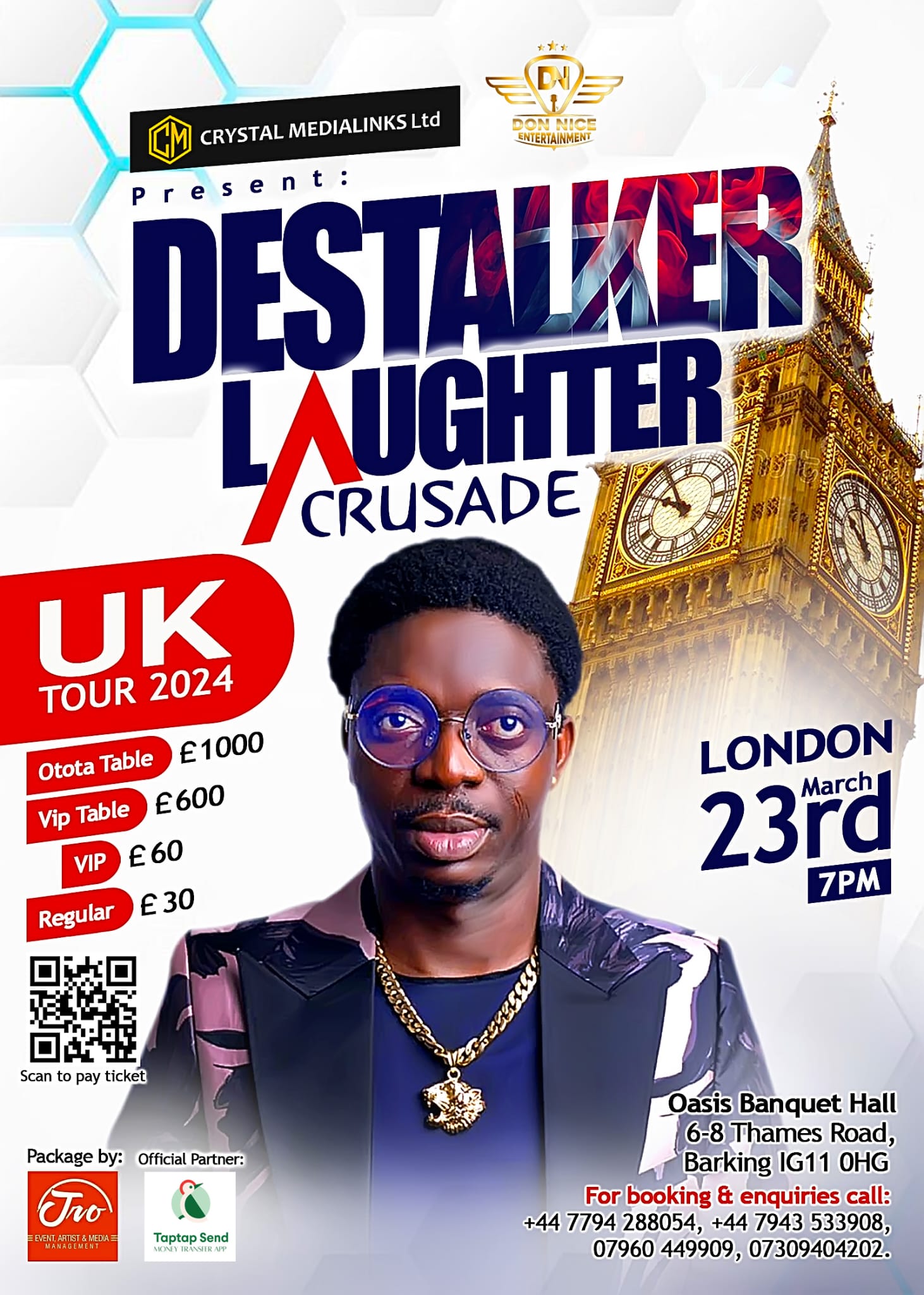 Destalker Laughter Crusade Set to Sweep Across UK with Unmatched Fun ...