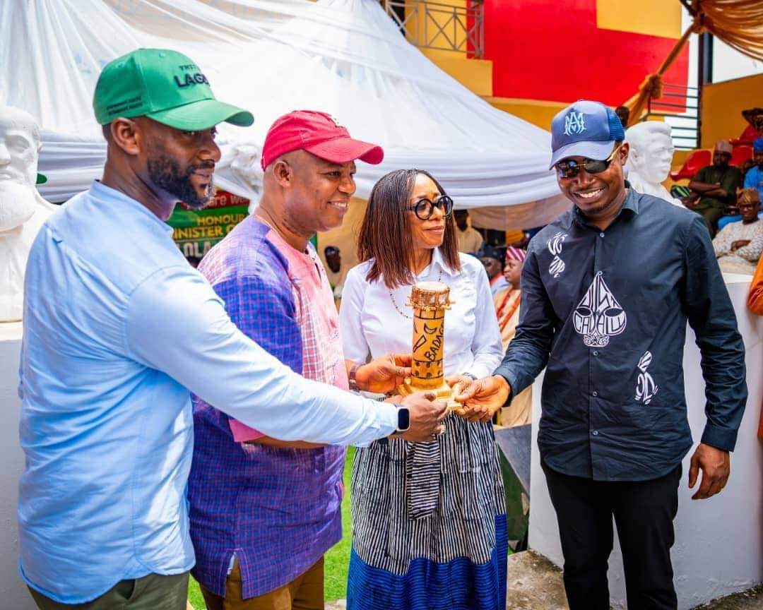 Honourable Minister for Tourism, Mrs. Lola Ade-John Visits Badagry ...